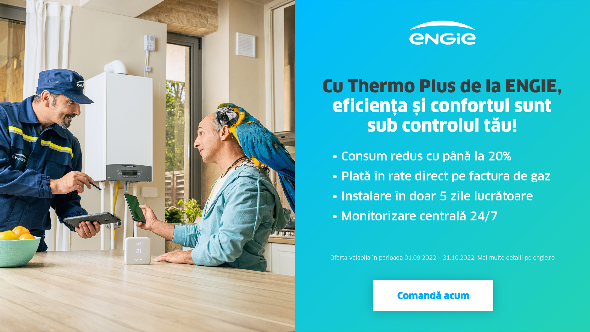 Câștigă un plus de relaxare și de eficientizare cu ENGIE! : Europa FM