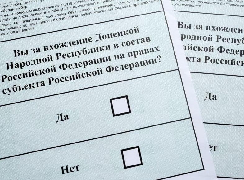 Referendumurile din Donbas pentru unirea cu Rusia, în plină desfășurare ... Referendumurile din Donbas pentru unirea cu Rusia, în plină desfășurare ...