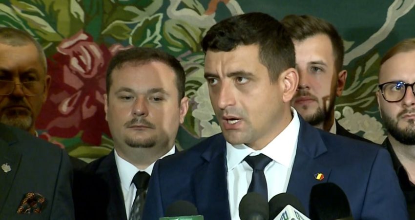 AUR anunţă că liderul George Simion îi va însoţi, la sediul IML, pe ...