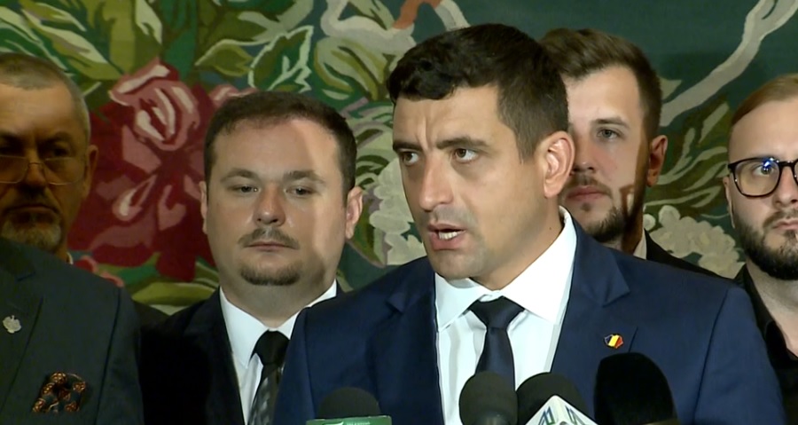 AUR anunţă că liderul George Simion îi va însoţi, la sediul IML, pe ...