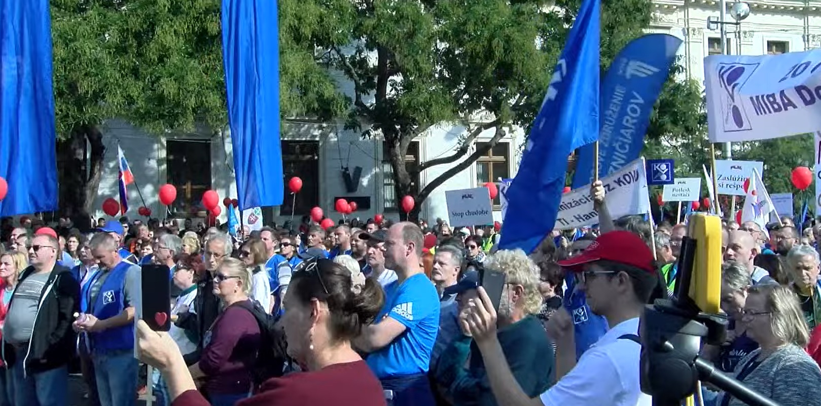 Slovacia: Protest față de "pandemia" sărăciei