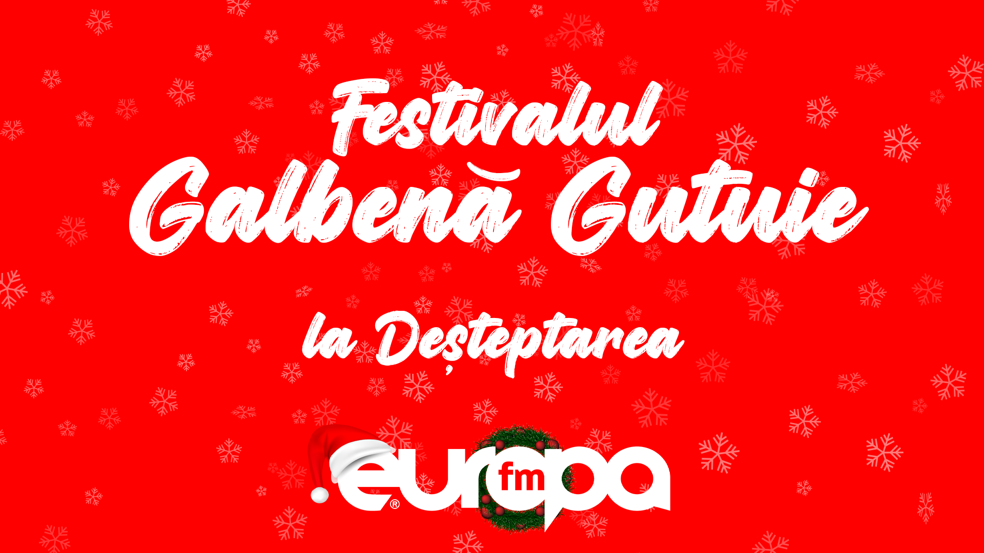 Festivalul Galbenă Gutuie, la Deșteptarea : Europa FM