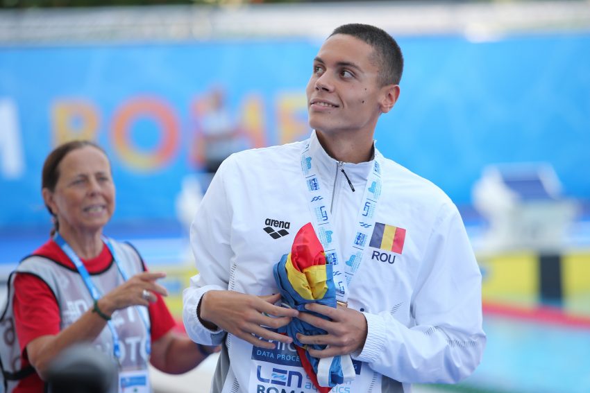 David Popovici, locul 6 în cursa de 100 de metri liber de la Campionatul Mondial de Natație ...