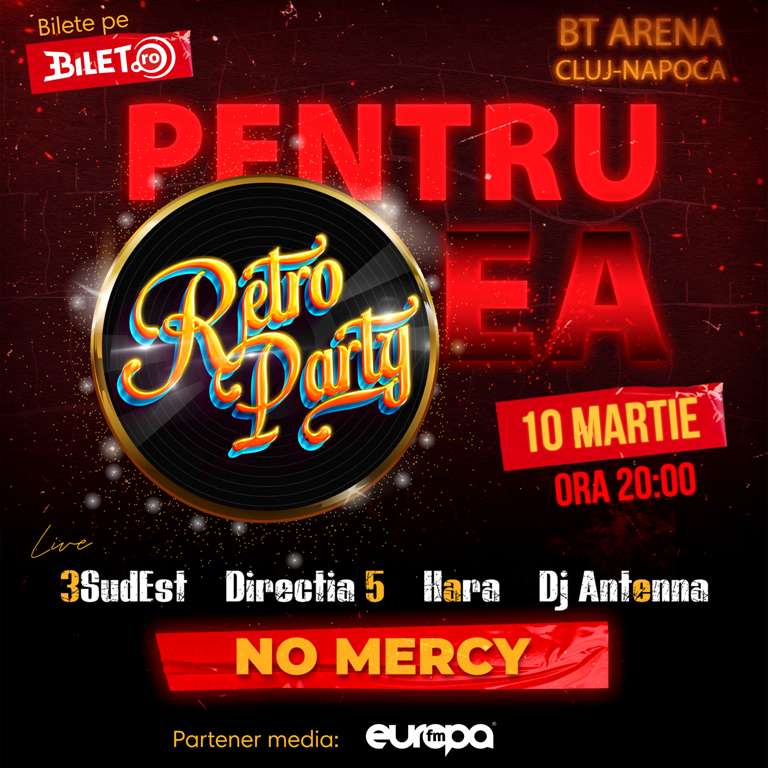 Câștigă o invitație dublă la Retro Party – Pentru EA! : Europa FM