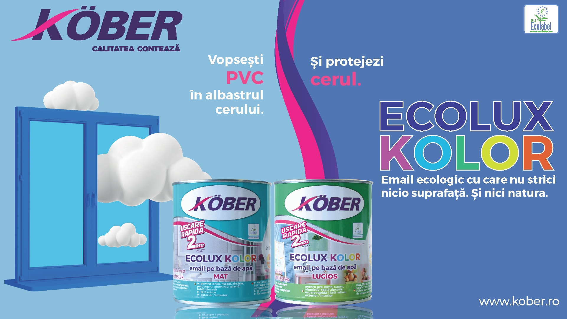 Catalogul cu idei de la Kober: Designul ferestrelor : Europa FM