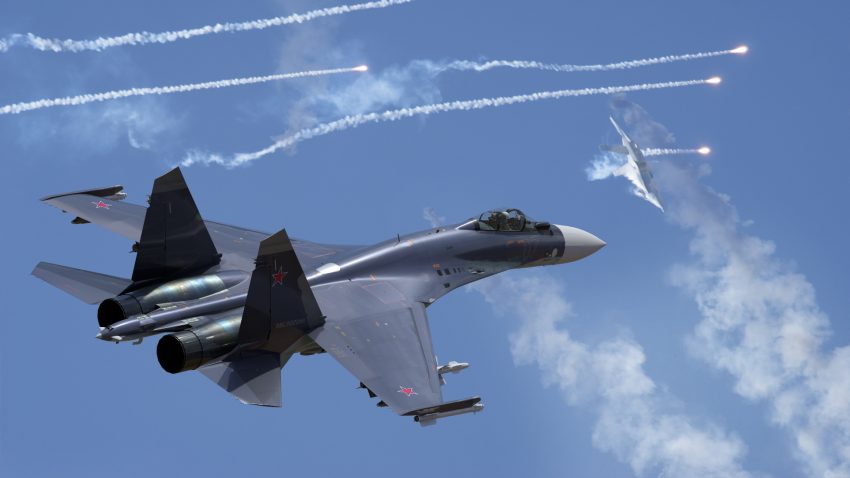 Un avion rusesc Su-27 a lovit o dronă americană deasupra Mării Negre ...