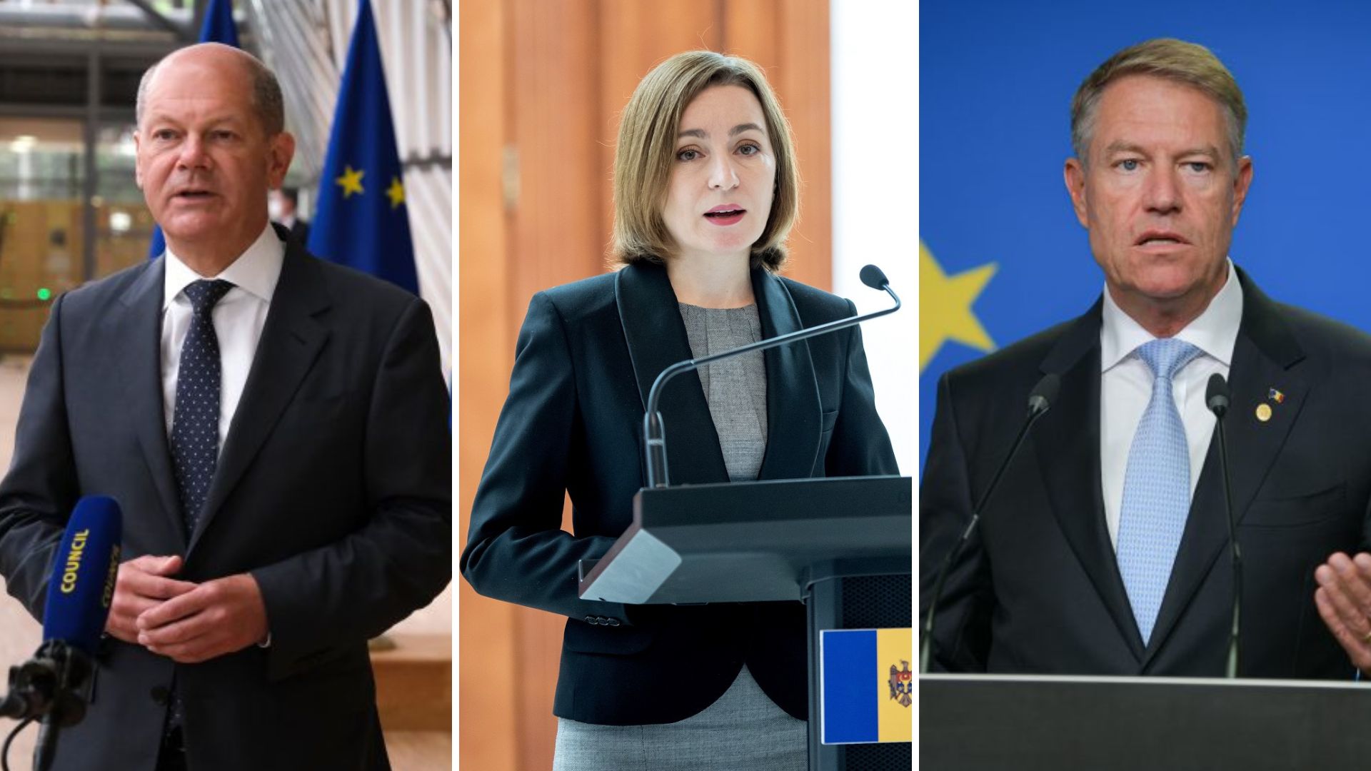 Olaf Scholz și Maia Sandu, în România. Cei doi lideri se întâlnesc cu ...