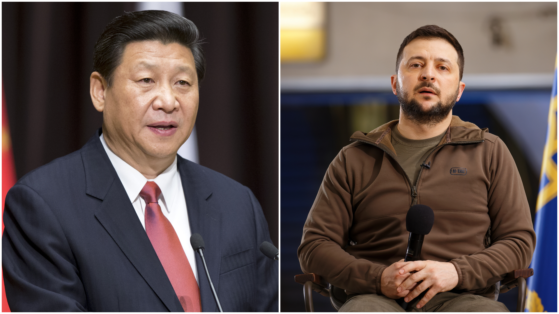 Xi Jinping a discutat miercuri la telefon cu Volodimir Zelenski. Prima ...