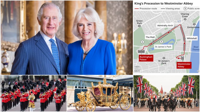 Încoronarea Regelui Charles al III-lea: Traseul Regelui de la Palatul ...