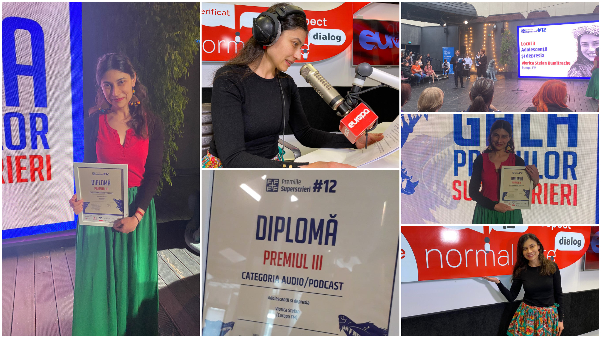 Viorica Ștefan, reporter Europa FM, premiată la „Superscrieri” pentru ...