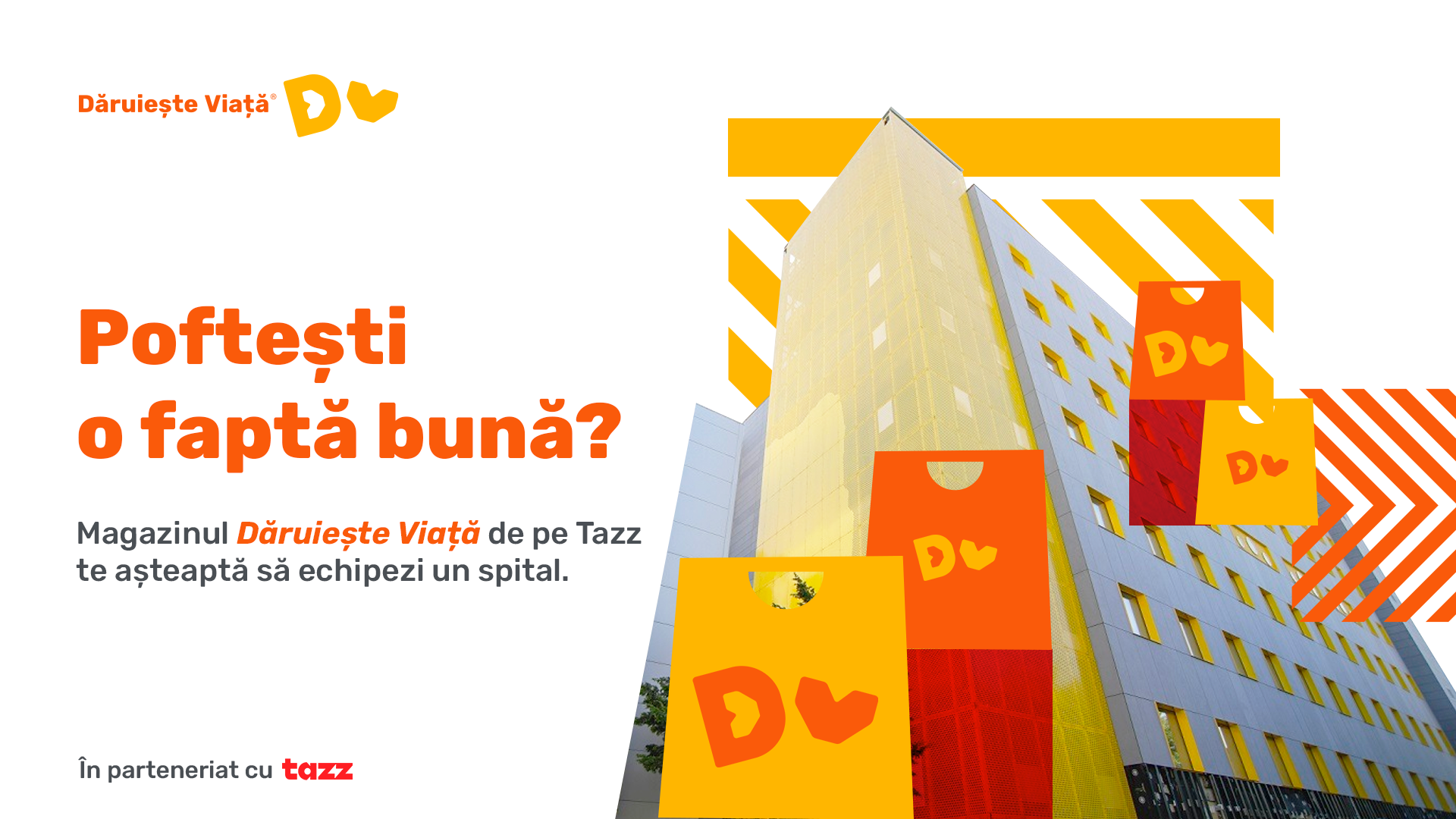 O nouă premieră adusă de Dăruiește Viață: românii pot echipa Spitalul ...