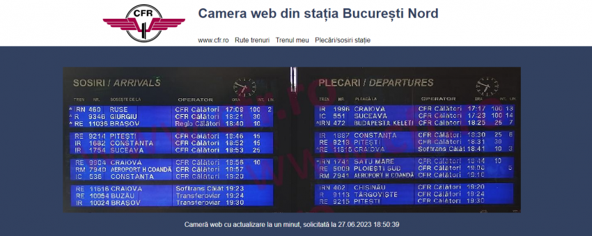 Traficul feroviar reluat în Gara de Nord pe liniile 9 și 14, dar sunt ...
