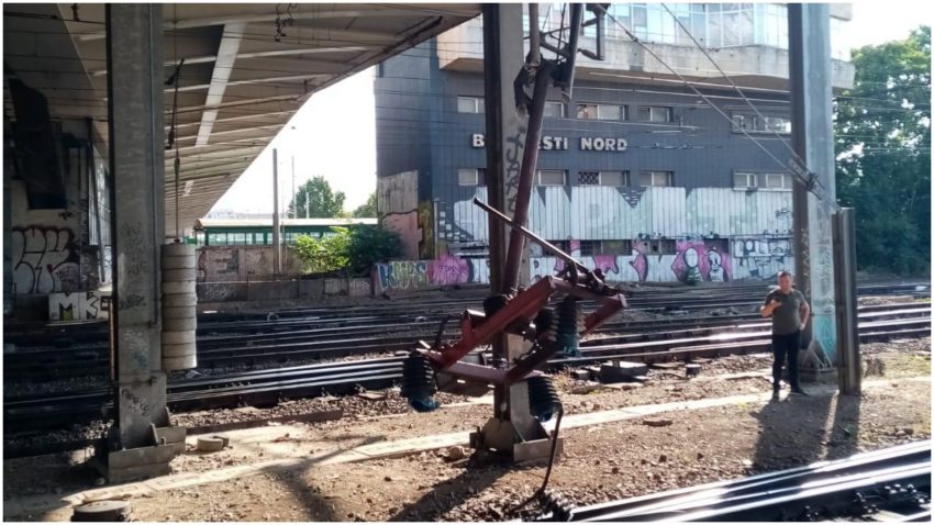Traficul feroviar reluat în Gara de Nord pe liniile 9 și 14, dar sunt ...