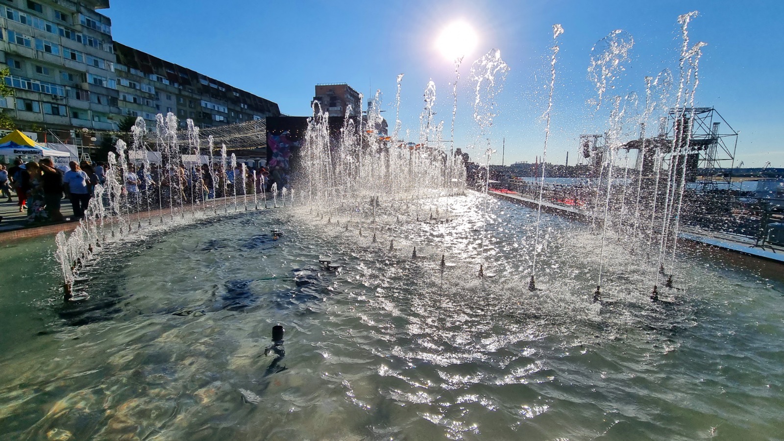 Festival în Tulcea cu ocazia inaugurării noii faleze a orașului : Europa FM