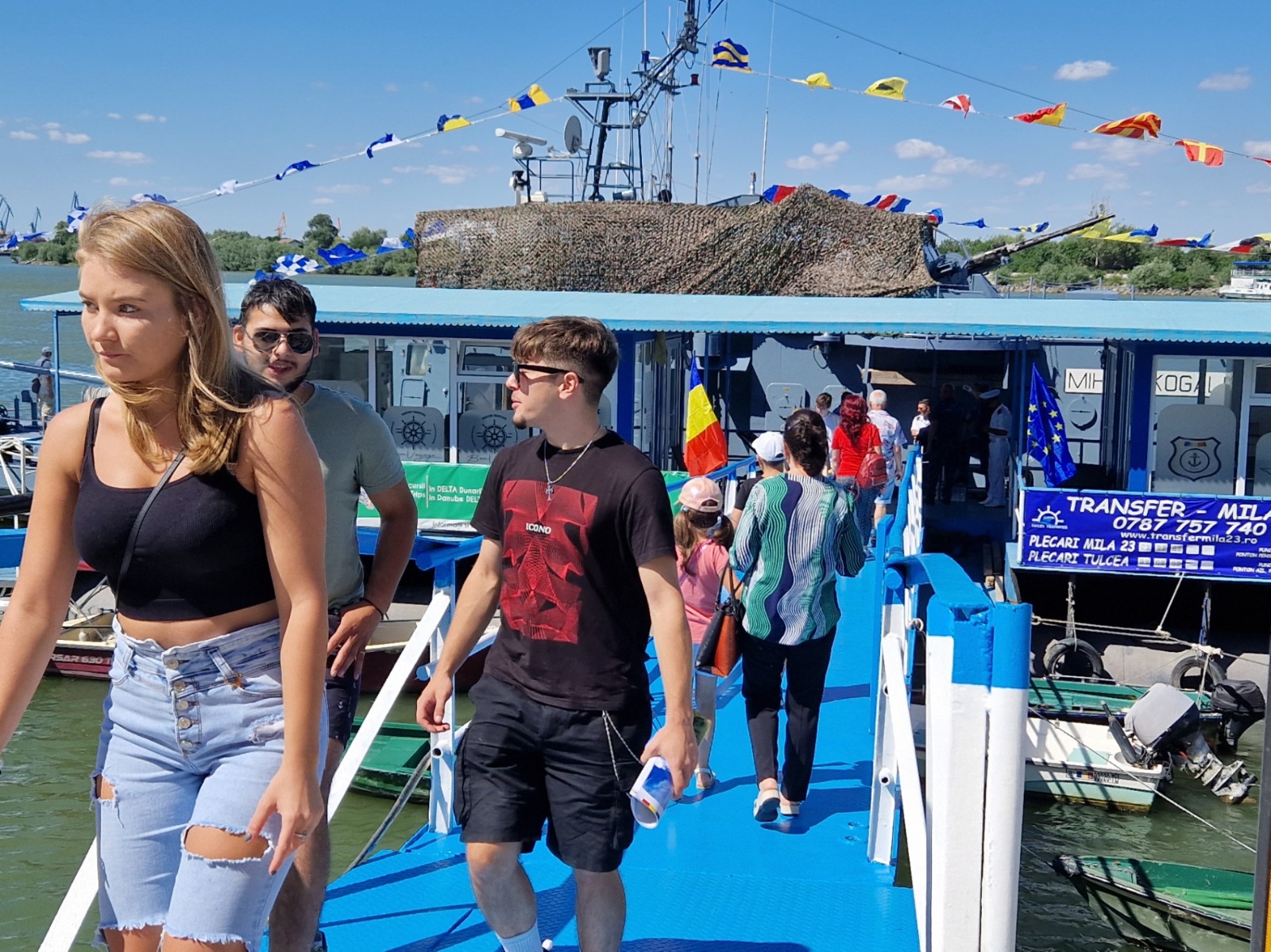 Festival în Tulcea cu ocazia inaugurării noii faleze a orașului : Europa FM