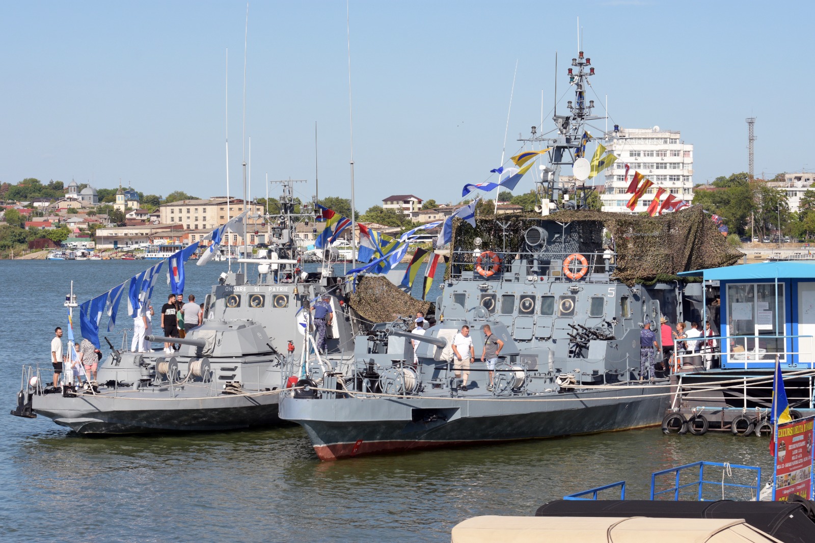 Festival în Tulcea cu ocazia inaugurării noii faleze a orașului : Europa FM