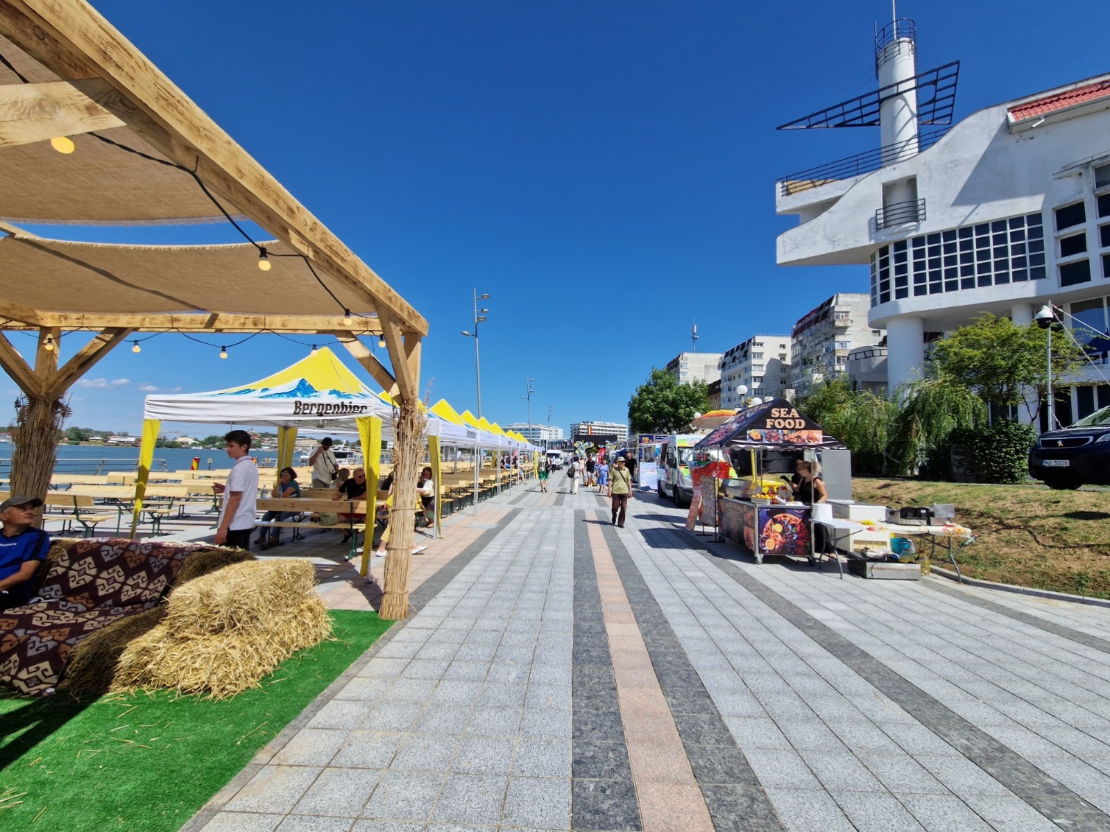 Festival în Tulcea cu ocazia inaugurării noii faleze a orașului : Europa FM