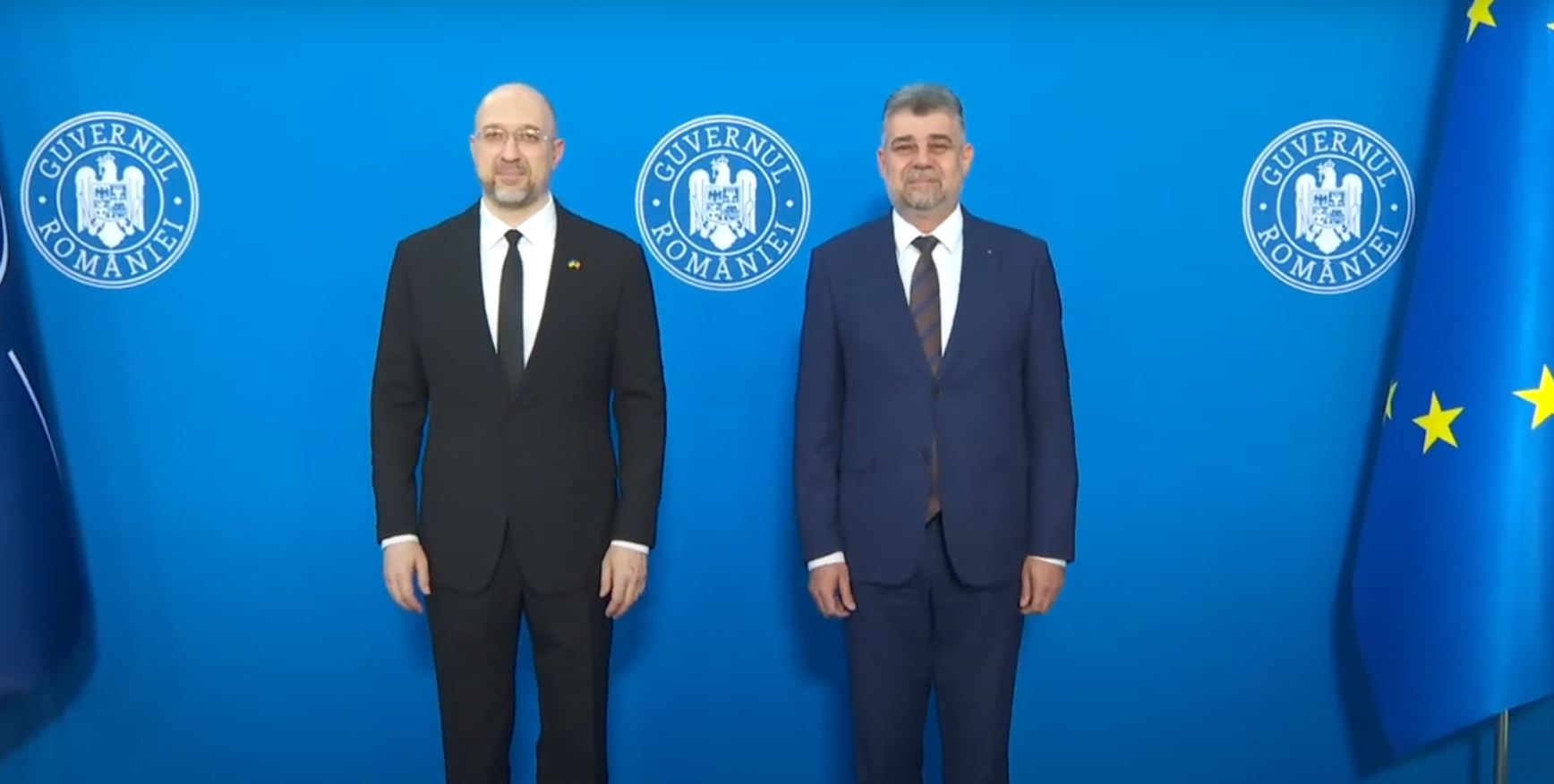 Prim-ministrul ucrainean și premierul român, întâlnire importantă la Guvernul României. Temele ...