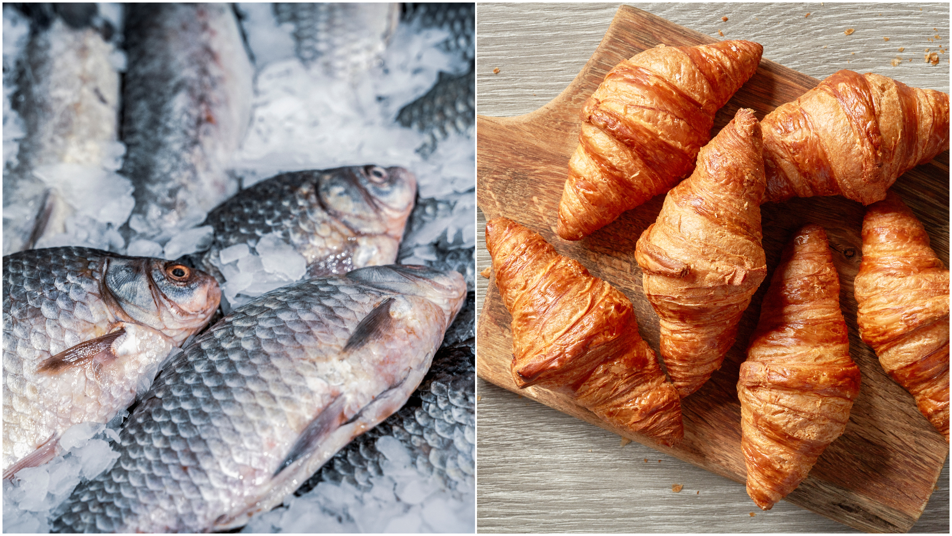 Pește din Grecia, vândut la Obor ca fiind românesc. Croissantele ...