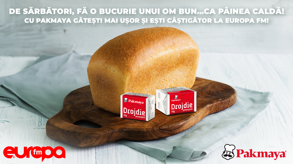 De sărbători, fă o bucurie unui om bun… ca pâinea caldă : Europa FM