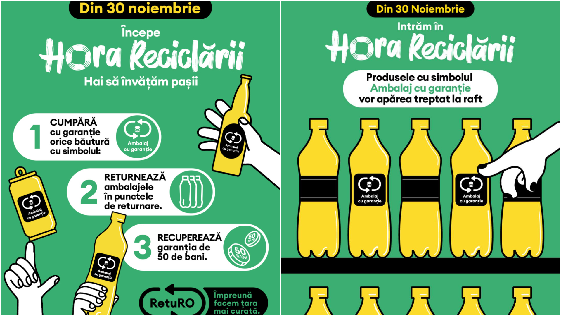 De joi, devine operațional Sistemul Garanție-Returnare pentru ambalaje ...