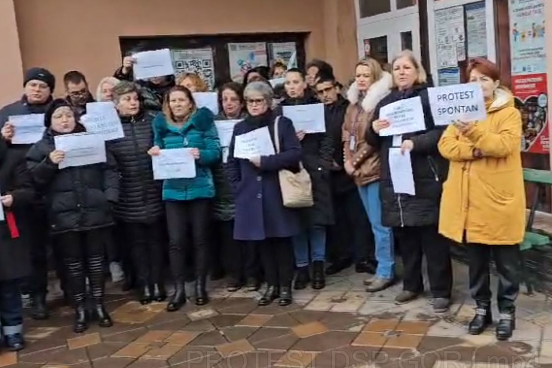 Protest spontan la DSP Gorj. Angajații au decis să oprească ...