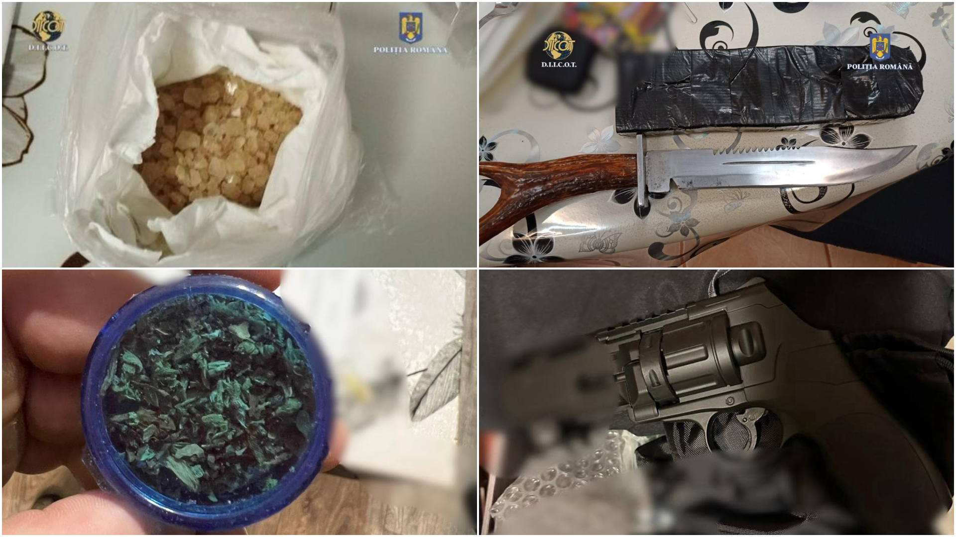 15 persoane reținute pentru trafic de droguri, în urma unor percheziții ...