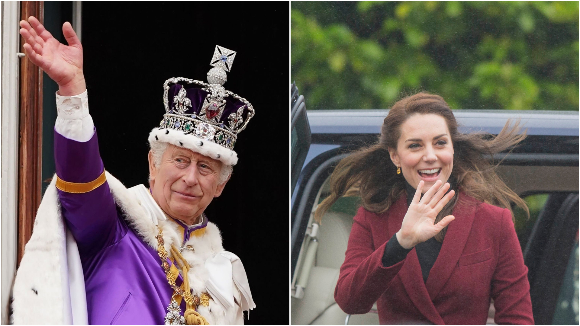 Regele Charles al III-lea și Catherine, Prințesa de Wales, externați ...