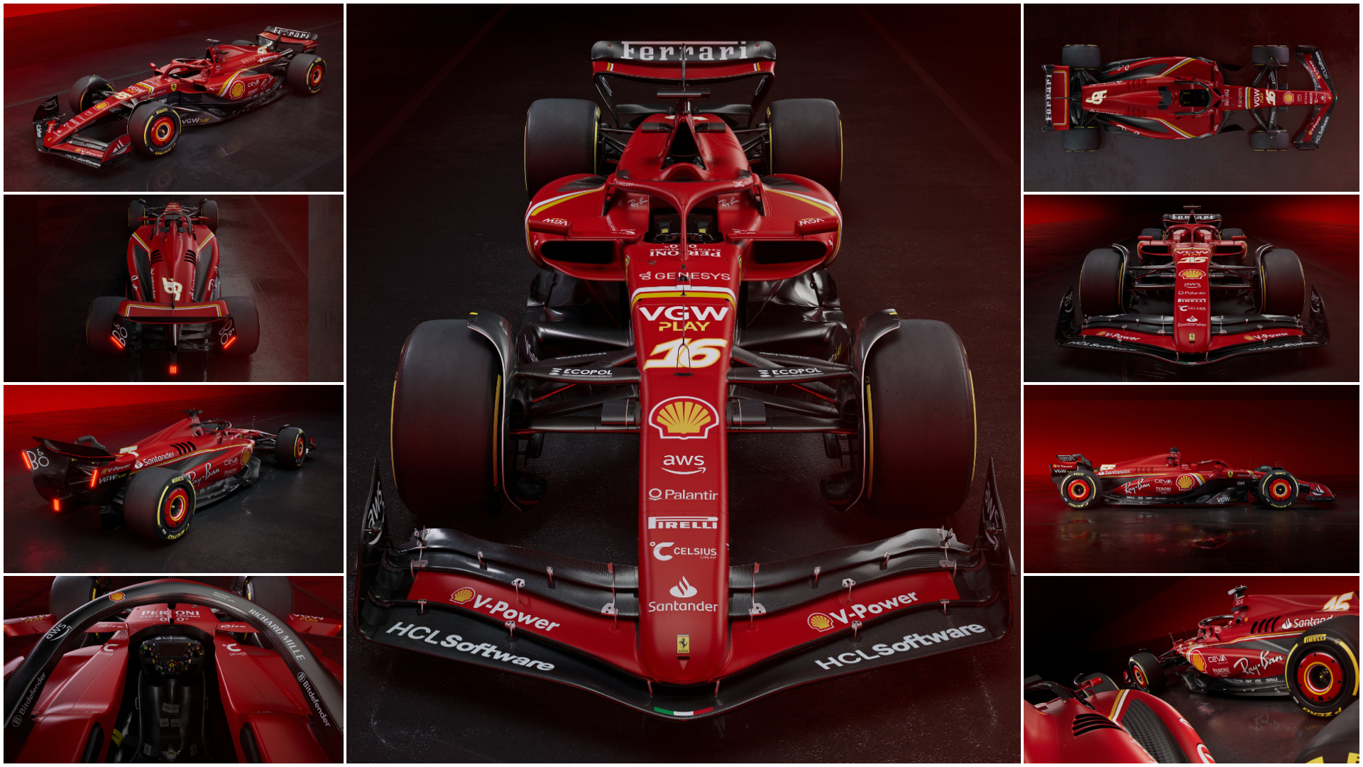 Formula 1, sezonul 2024: Ferrari și-a prezentat noul monopost SF-24 ...