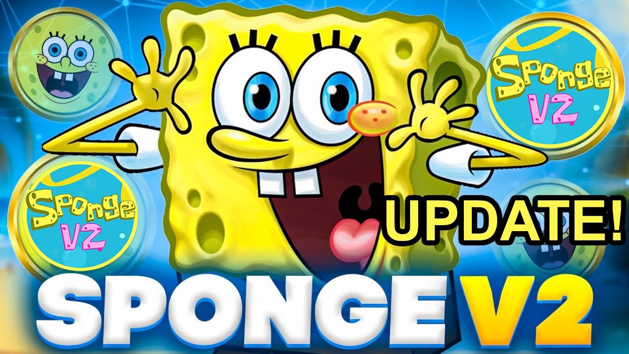 SPONGE V2 – următoarea monedă meme care ar putea depăși tokenul DOGE pe ...