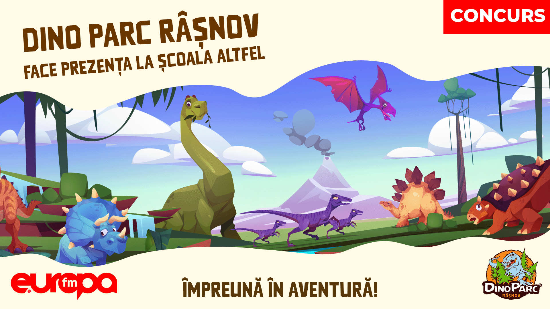 Școala Altfel la Dino Parc. Câștigă intrare gratuită pentru toată clasa ...