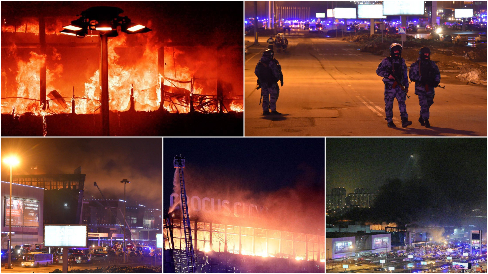 Atacul armat din Moscova, soldat cu peste 60 de morți și peste 140 de răniți, revendicat de ...