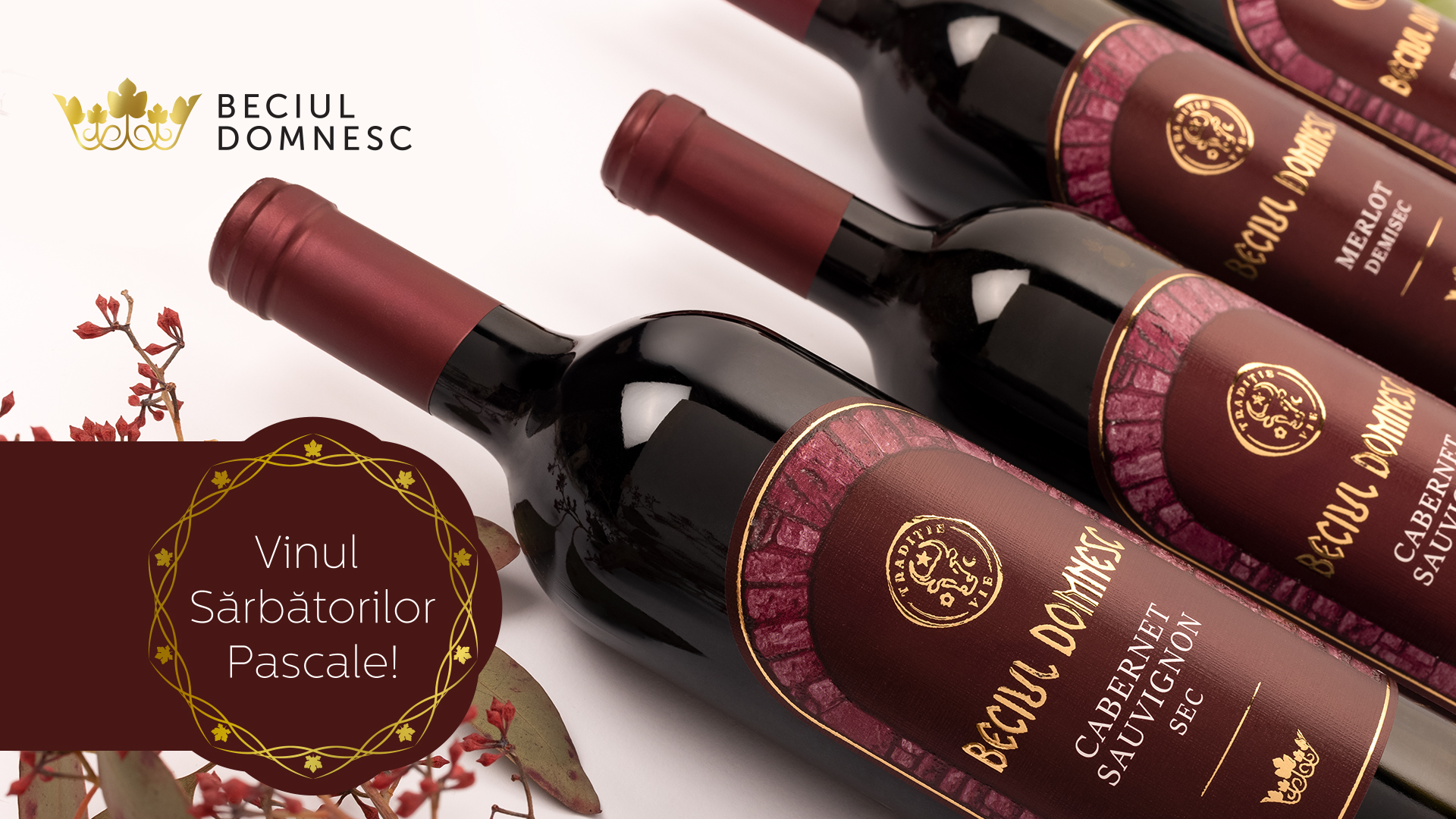 Câștigă baxuri de vin de la Beciul Domnesc, vinul sărbătorilor pascale ...