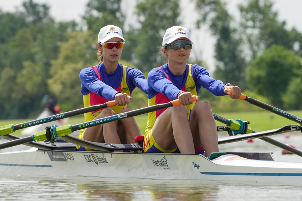 Aur pentru România în proba feminină de dublu vâsle la Campionatele ...