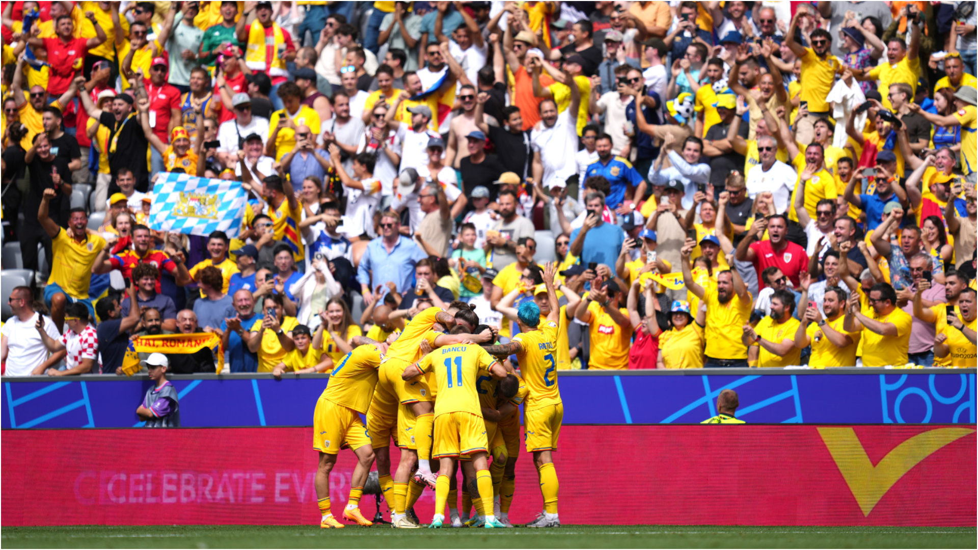 România-Ucraina la EURO 2024. Scor: 2-0. Al doilea gol, marcat de ...