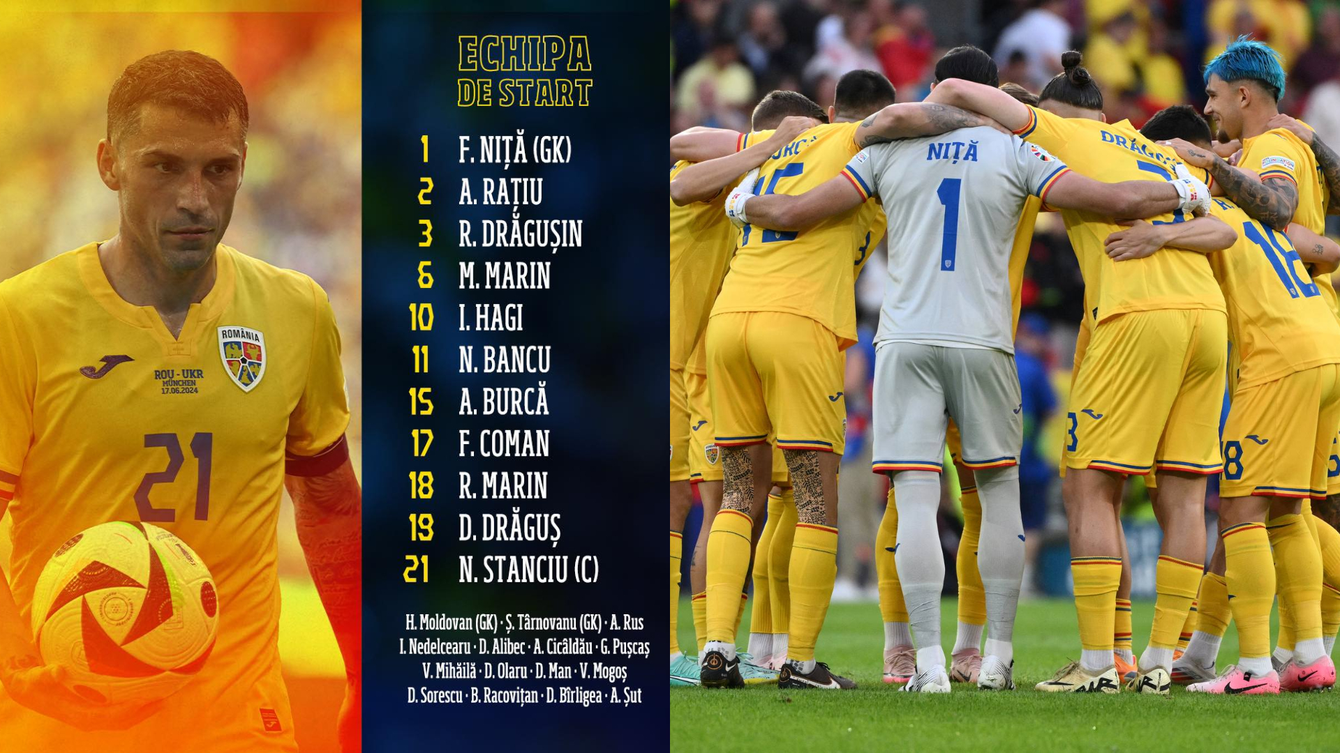 Slovacia-România: 1-1. România s-a calificat în optimile EURO 2024, pe ...