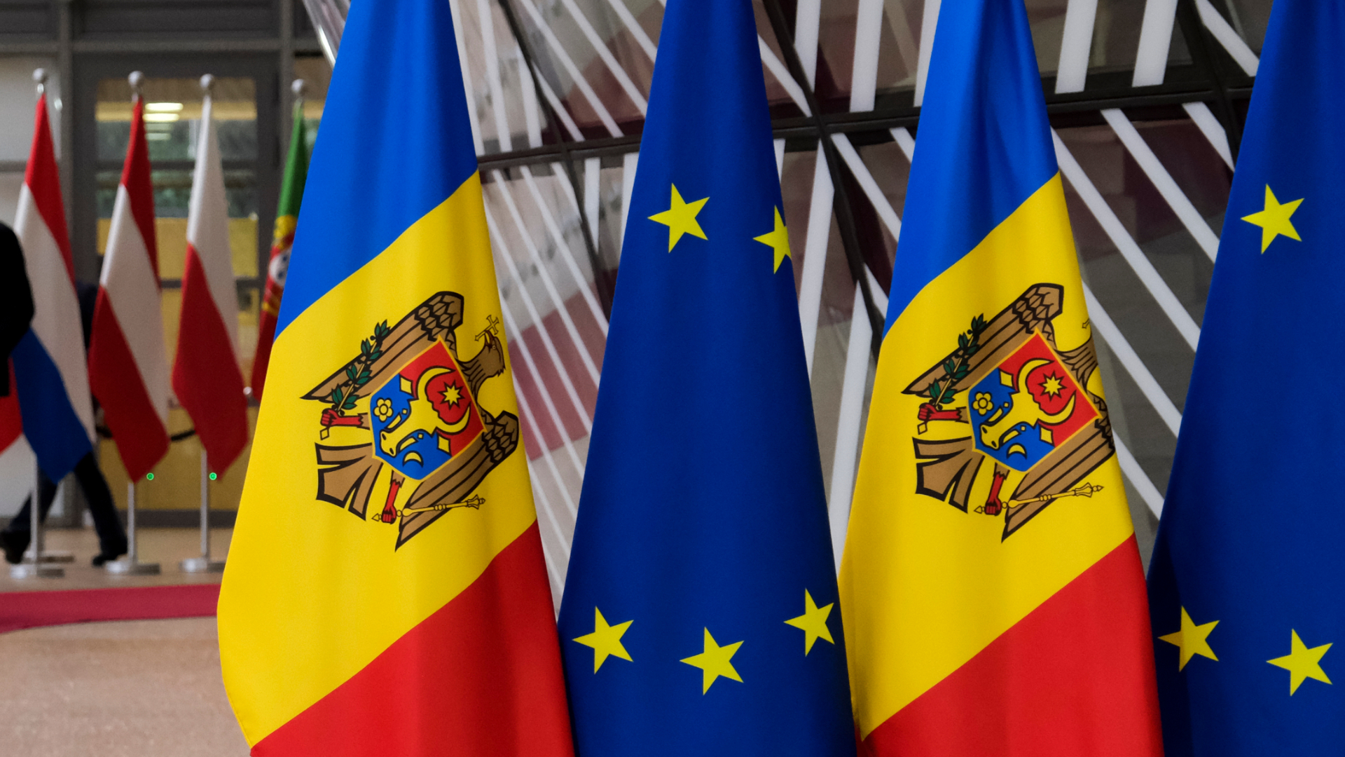 Procente strânse la refendumul pentru aderarea Republicii Moldova la UE ...
