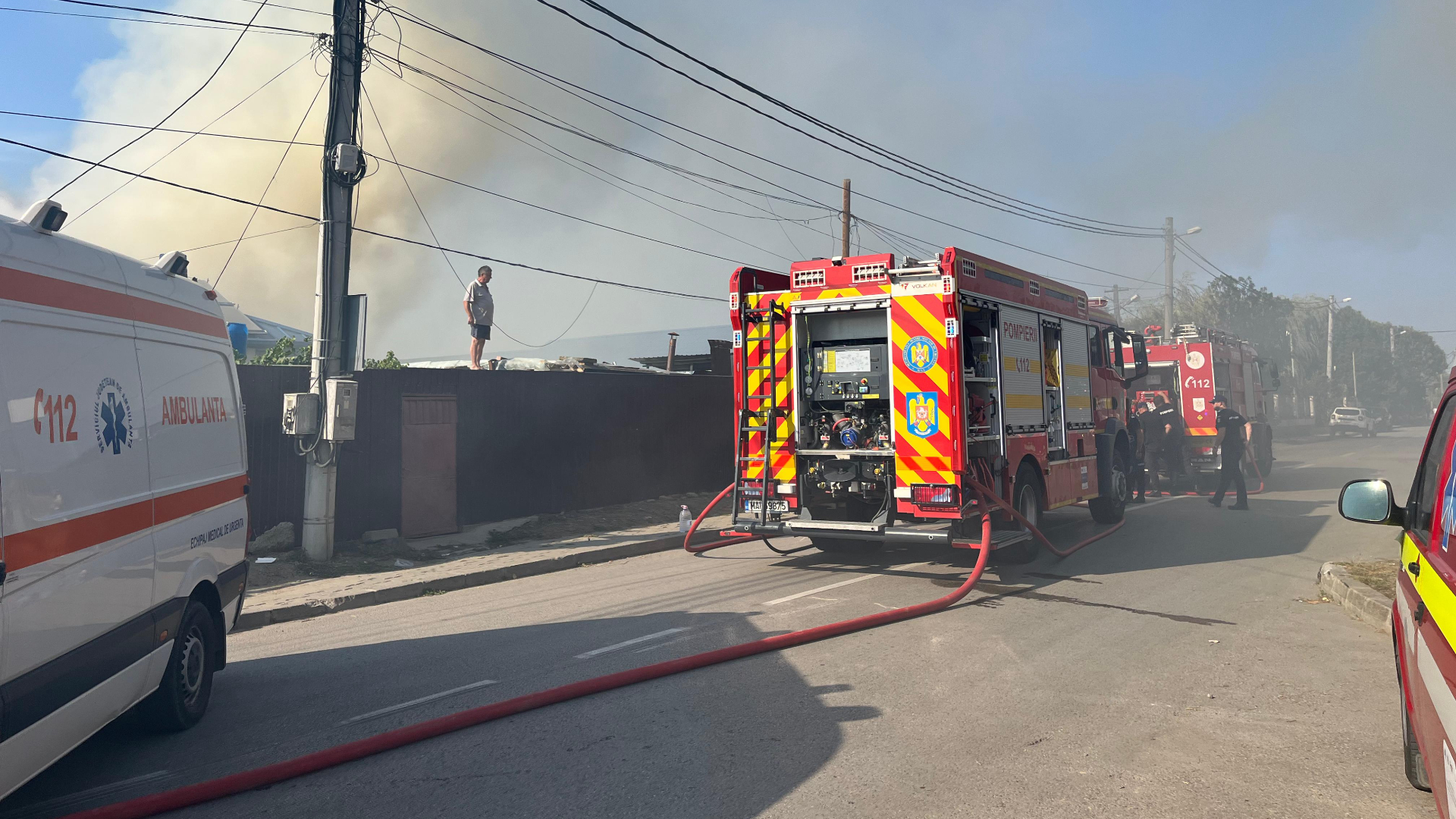 Incendiul de la azilul de bătrâni din Tulcea, localizat. 33 de persoane ...