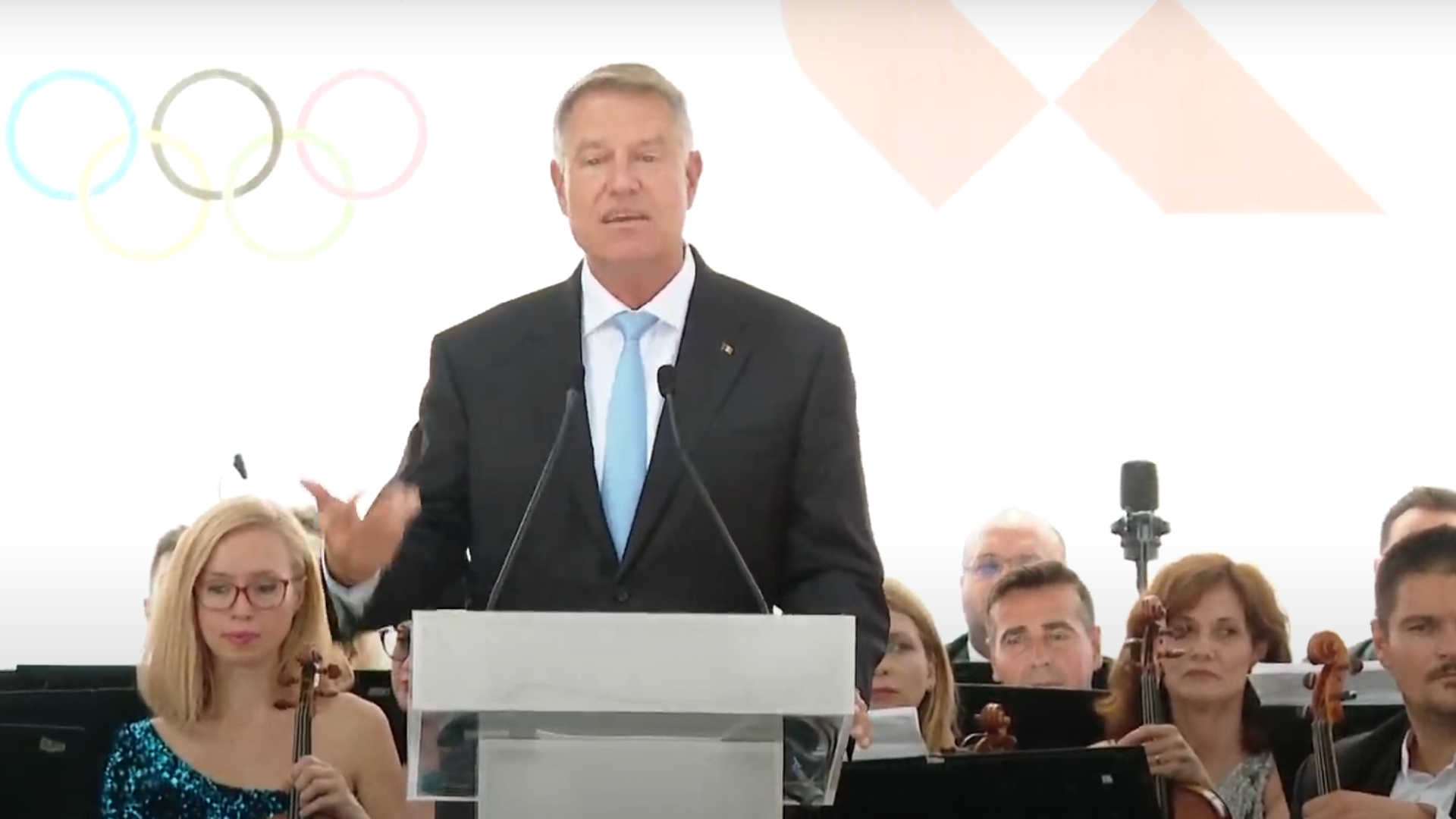 Klaus Iohannis, la inaugurarea Casei României de la Paris în cadrul JO ...