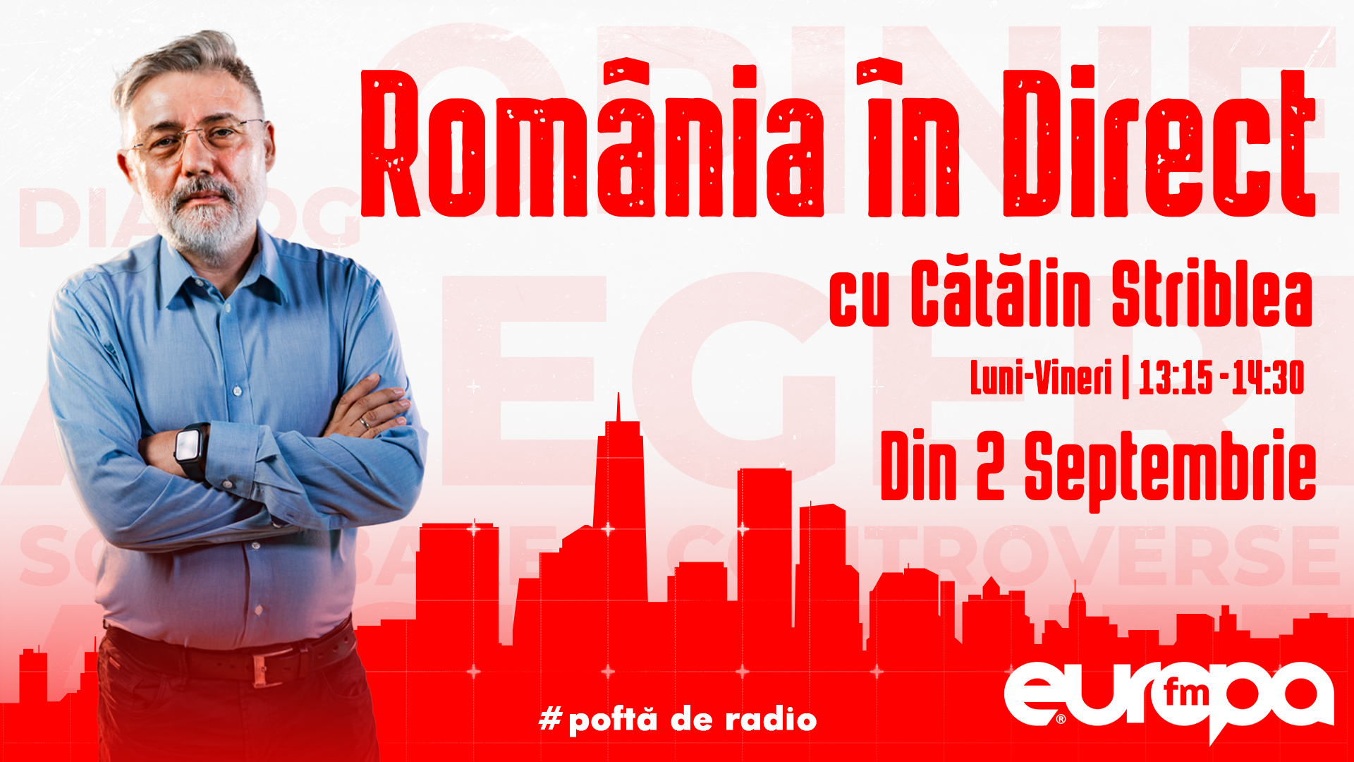 România în Direct, cu Cătălin Striblea: Știm candidații la președinție ...