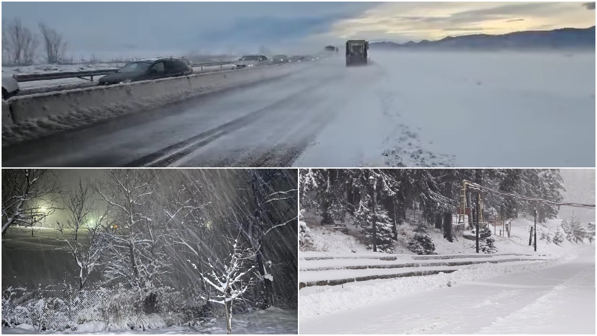 ANM: Cod roșu de viscol în 7 județe ale țării până vineri după-amiază ...