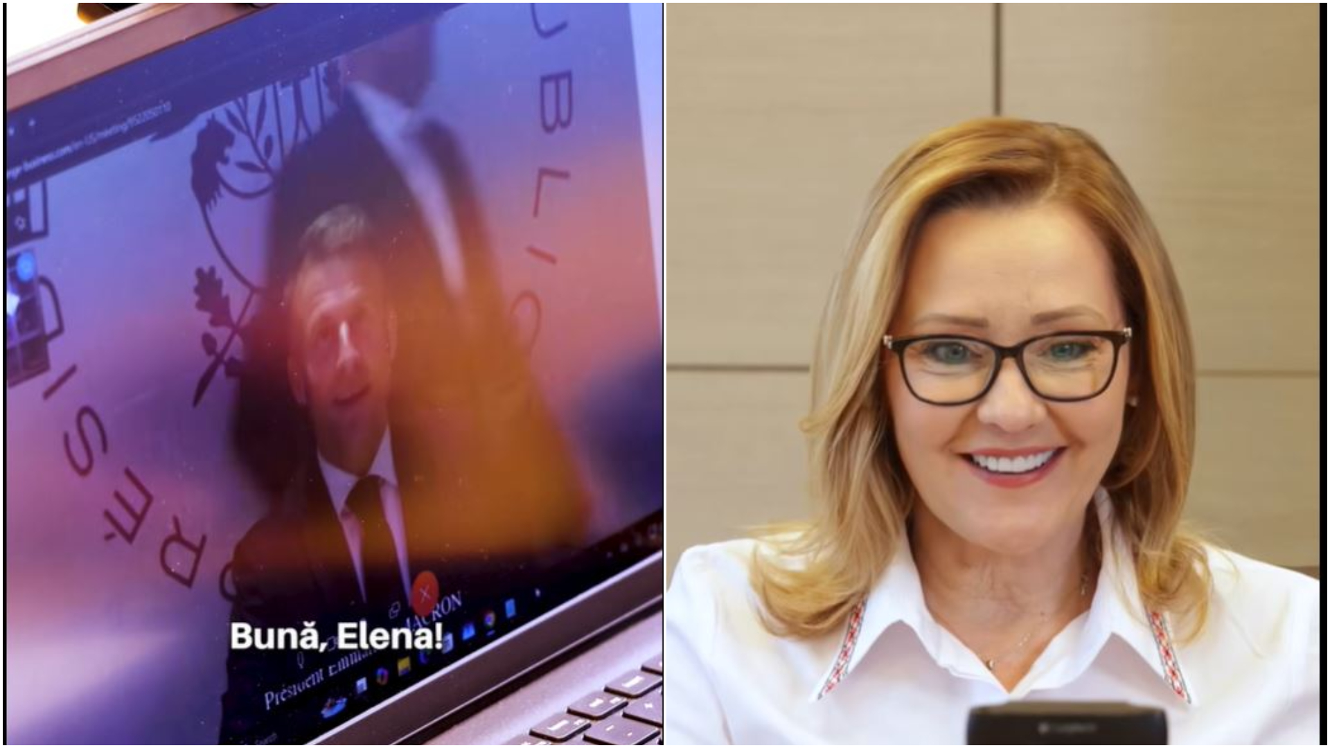 Elena Lasconi, convorbire cu Emmanuel Macron: Țara voastră este foarte decizivă / Dacă ajunge la ...