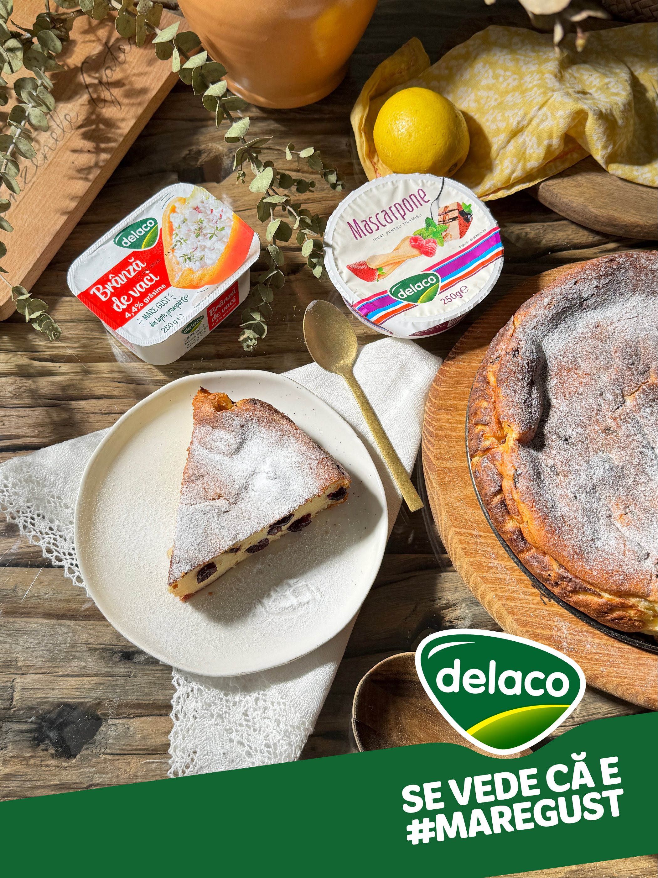 Coolinaria: Pască umplută cu Mascarpone și Brânza de vaci Delaco ...