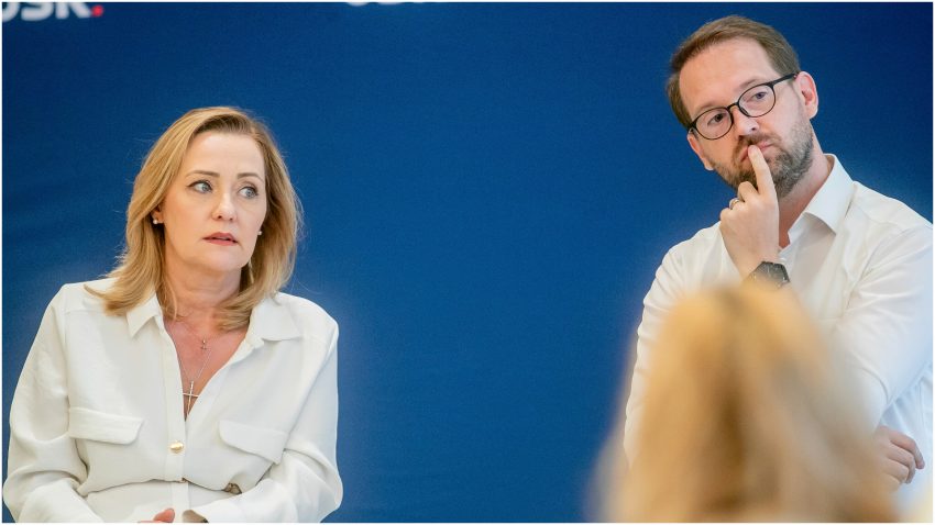 DEZBATERE ELECTORALĂ. Vicepreședinele USR, Dominic Fritz, despre Elena Lasconi: „Dacă ea crește ...