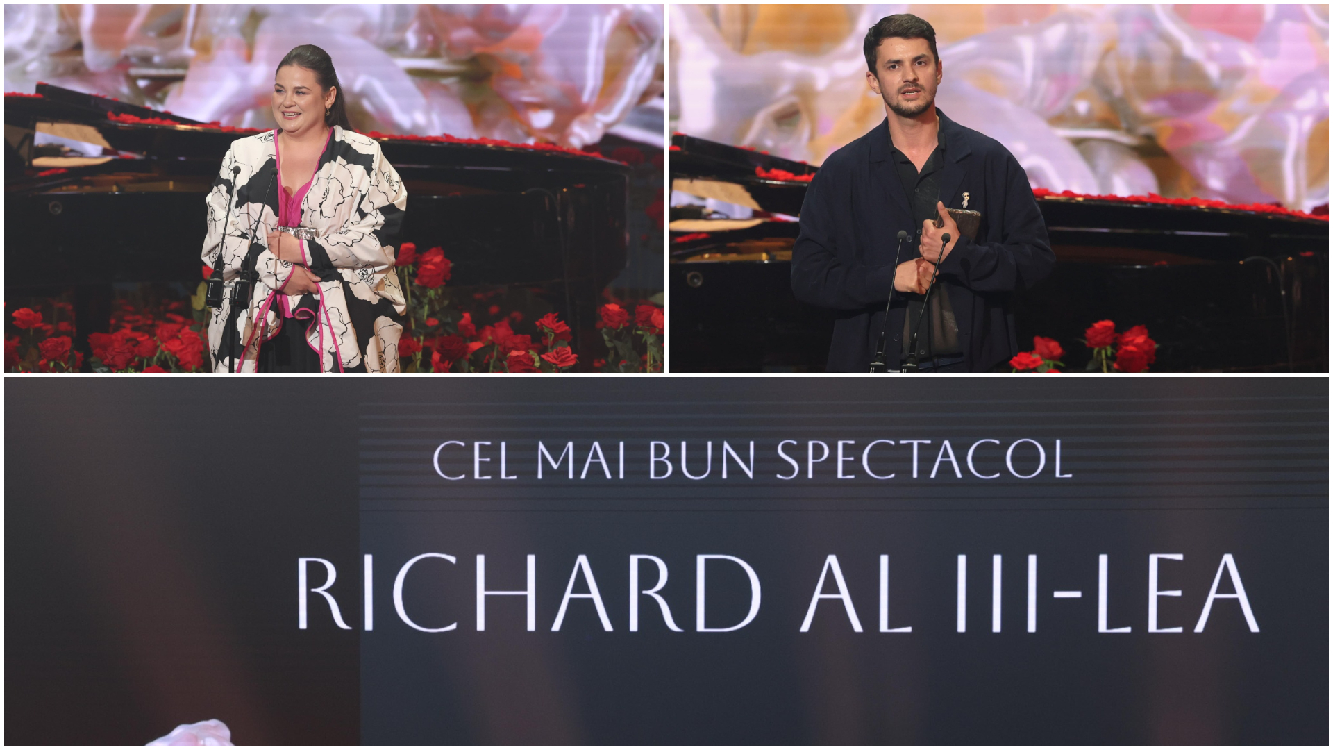 Gala Premiilor UNITER, a 33-a ediție. Oana Mogoș și Vlad Udrescu ...