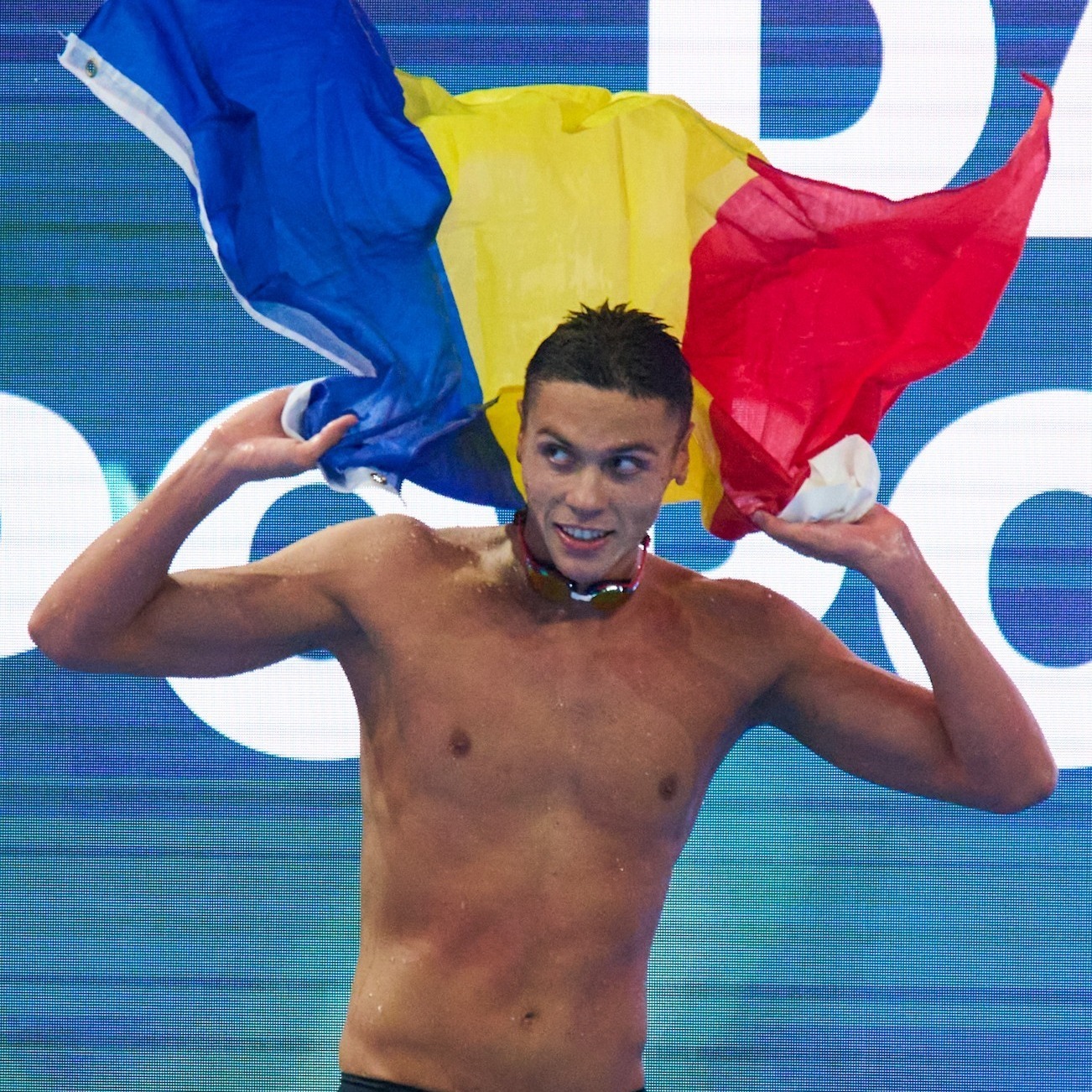 David Popovici, campion mondial la 100 de metri liber la Mondialele de Nataţie de la Singapore ...