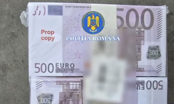 Poliția atrage atenția că bancnotele false nu sunt doar recuzită. Ele ...