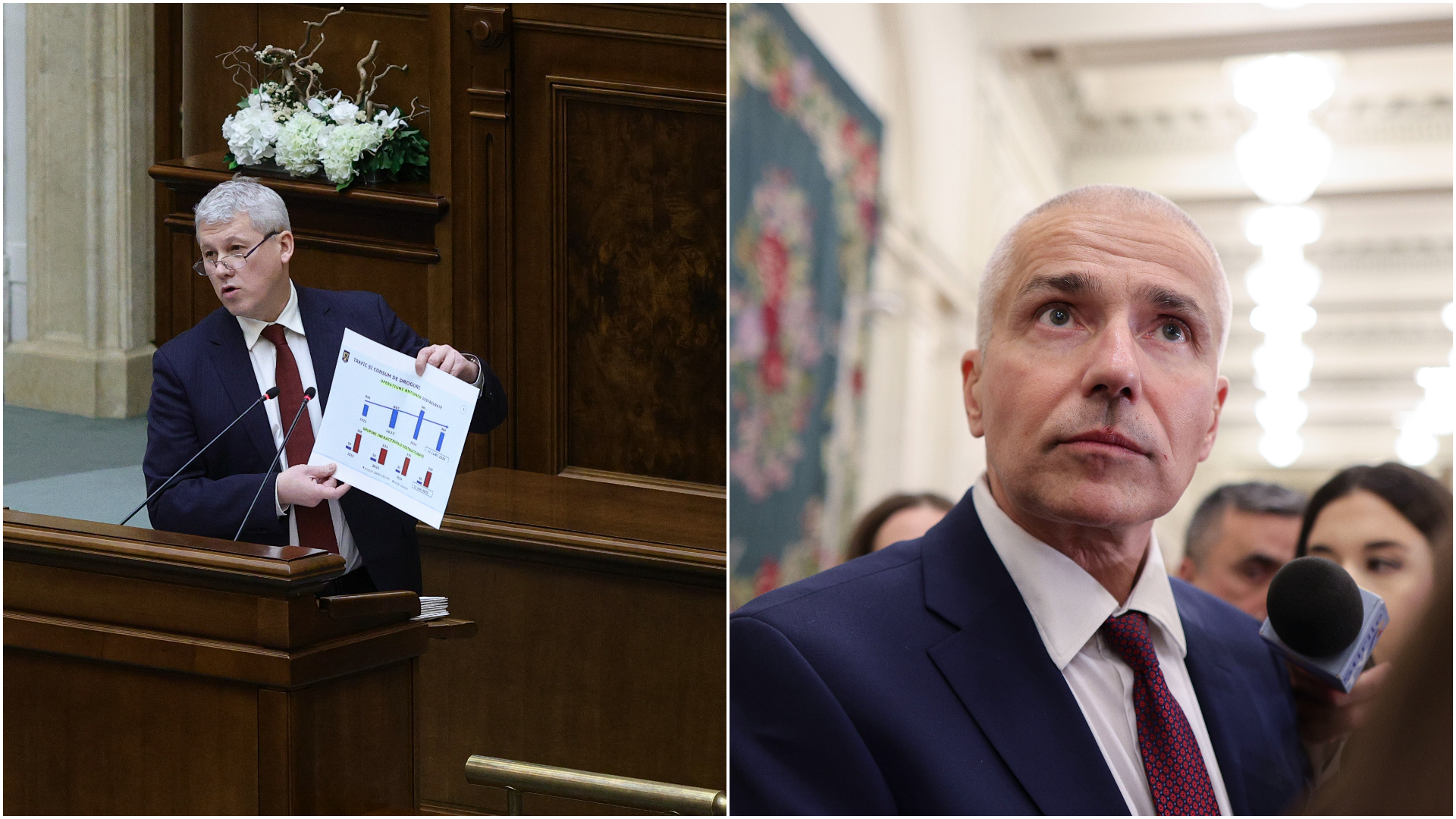 Cele două moțiuni simple împotriva ministrului de Interne și a ...