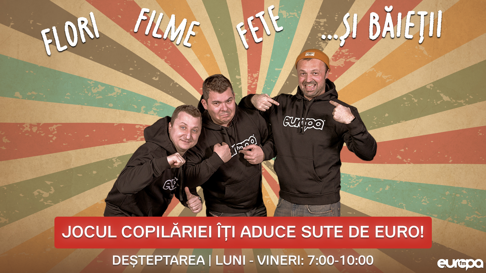 Asculți Deșteptarea și poți câștiga zilnic 350 euro! Începe Flori Fete ...