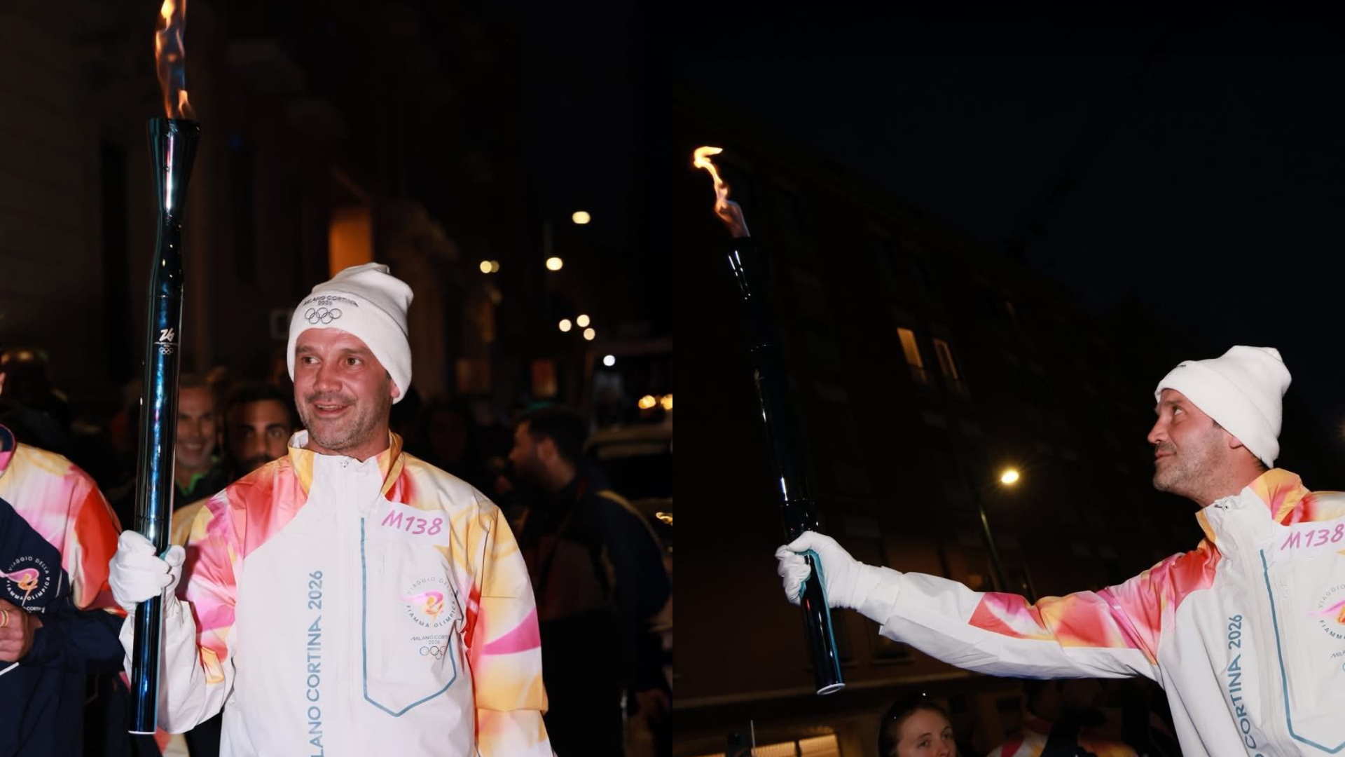 Cristi Chivu a purtat torța olimpică pe străzile din Milano pentru ...